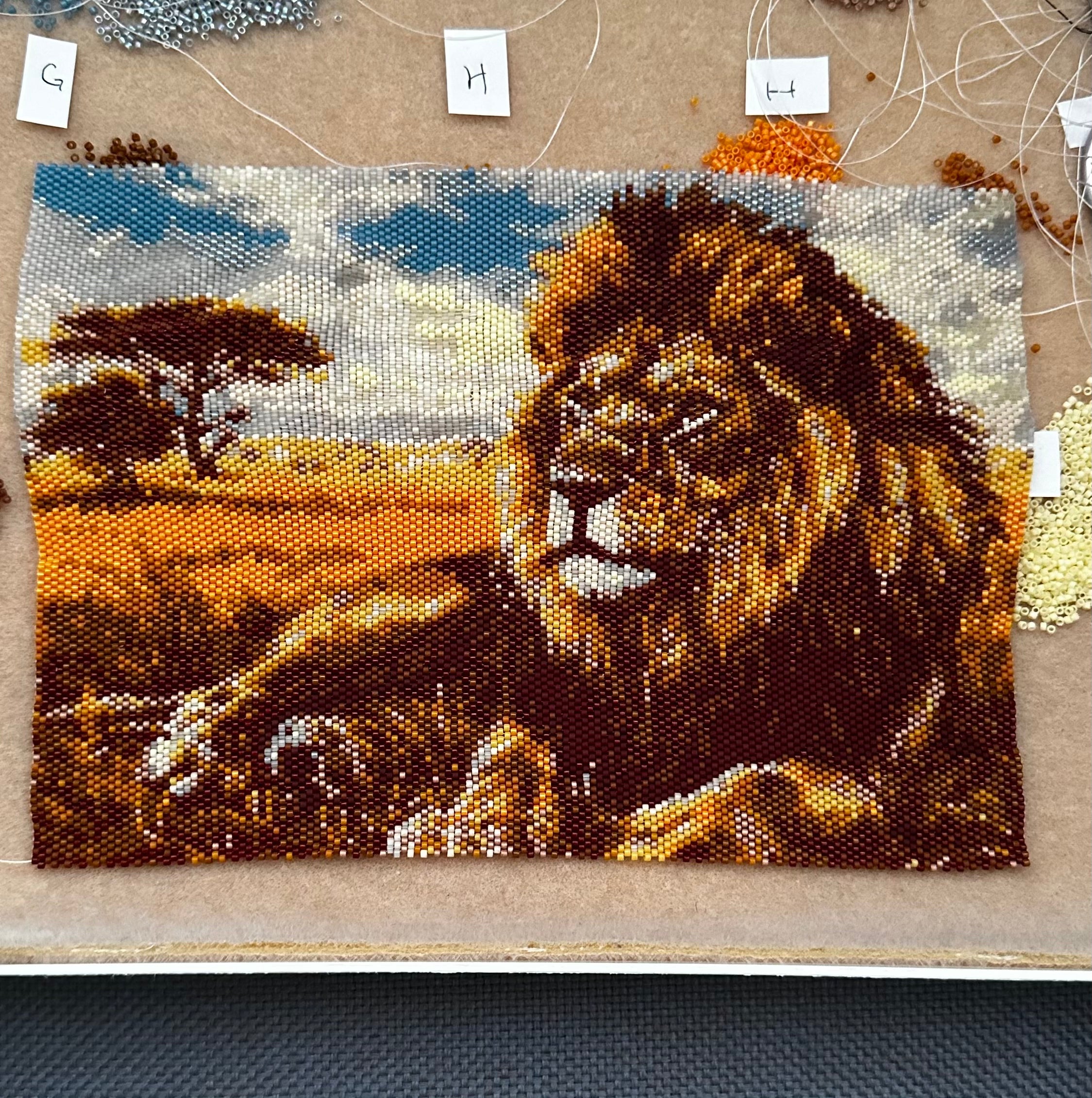 Explore Beaded Tapestry: Peyote Patterns for Large Projects Online ...